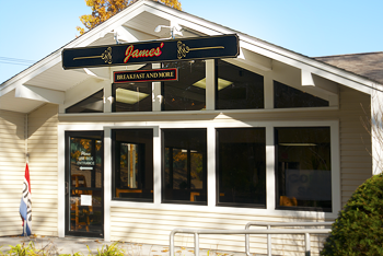 Location - James' Breakfast & More